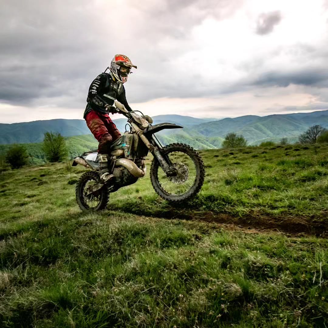 Michael Strobel fährt sein erstes mehrtägiges Hardenduro - AMC Biberach